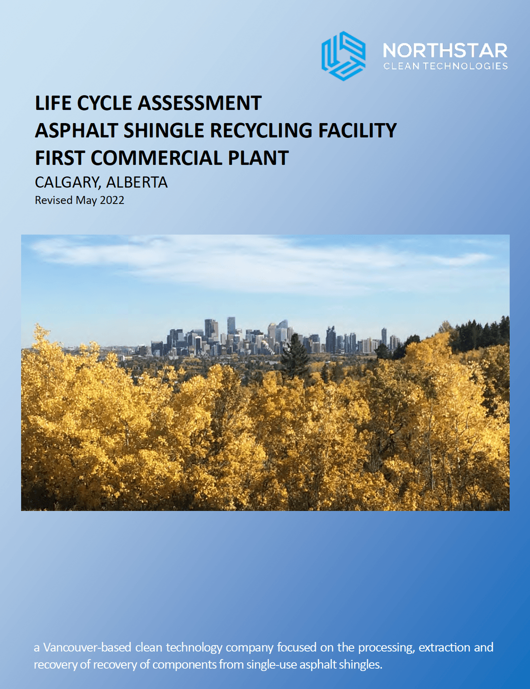 Environmental Reports | Northstar Clean Tenchnologies